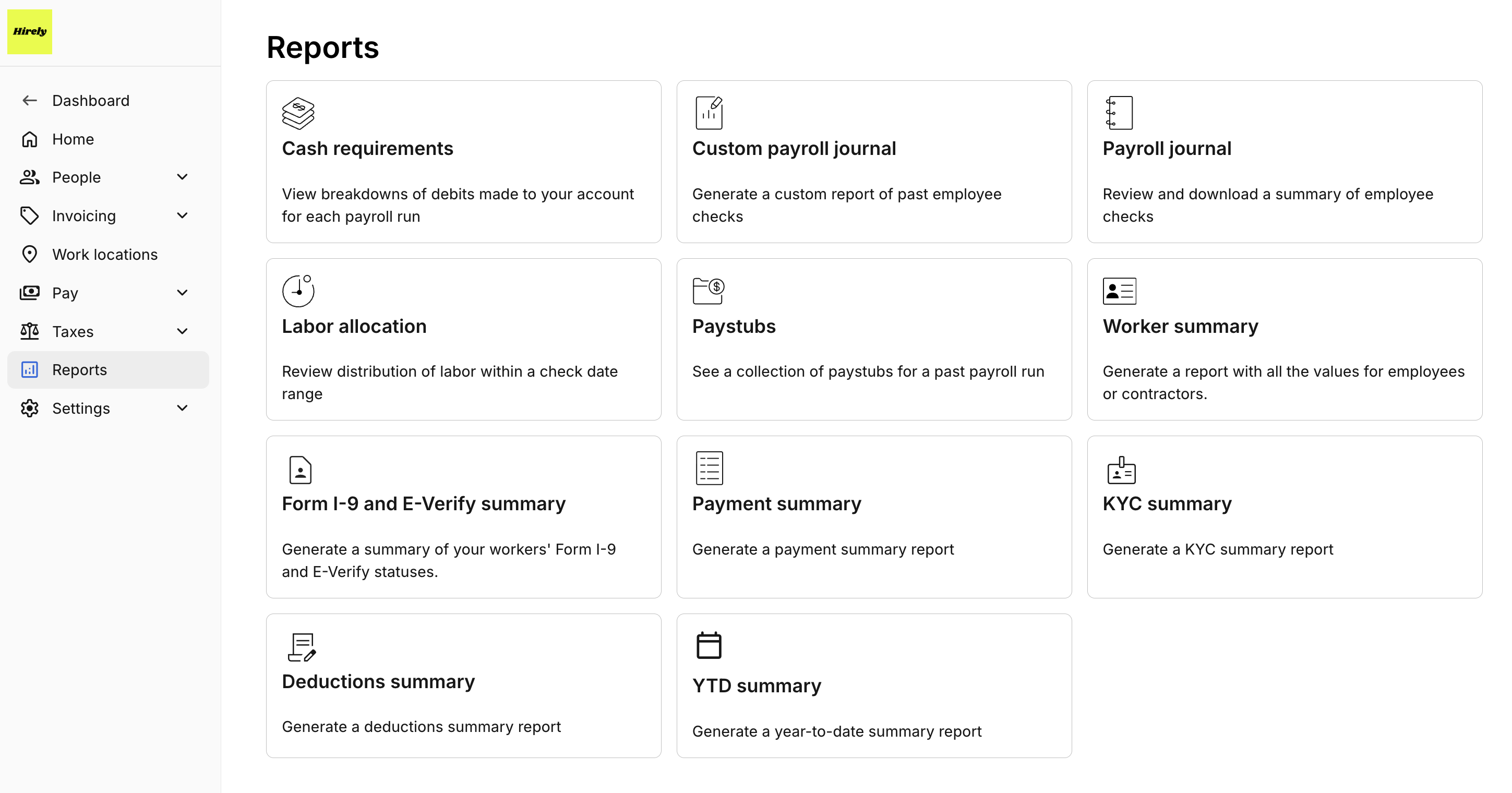 Custom Reporting – Help Center